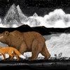 FOX & WOLF // Signed A4 Print - Etsy