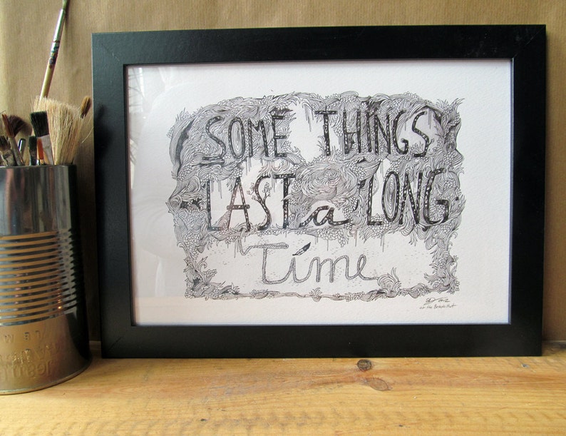 Some Things // Signed A4 print | Etsy