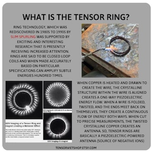 Red Copper Tensor Harmonizer & Torus: Sacred Geometry Energy Tool ...