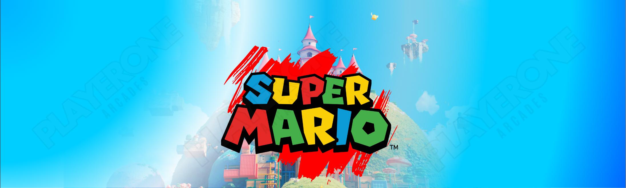 Super Mario Custom Arcade Vinyl Sticker Designs PDF - Printable Artwork ...