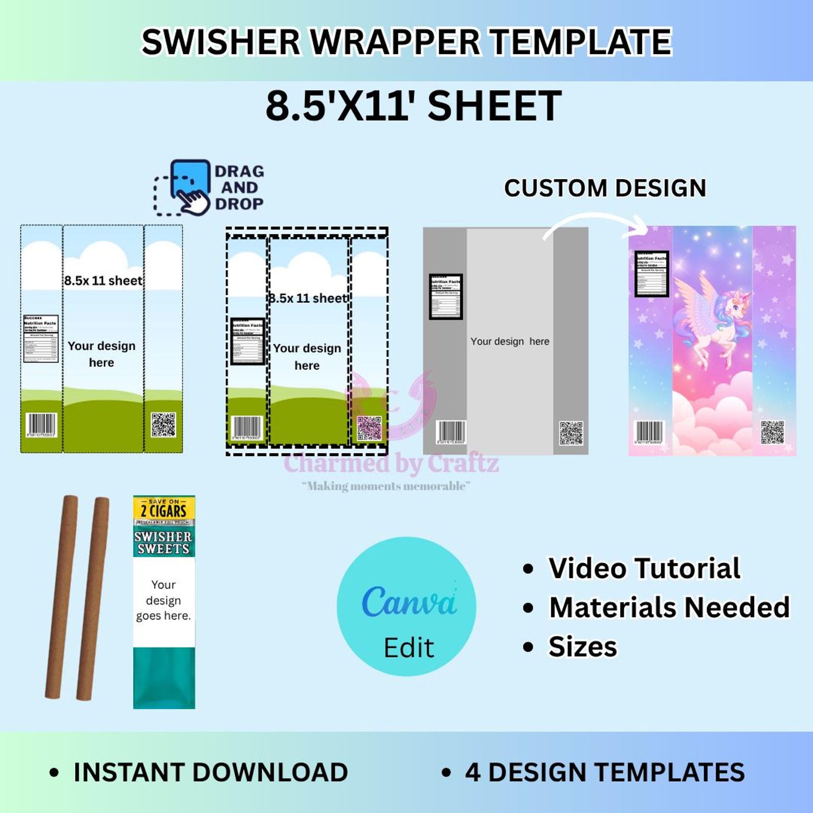 Custom Sweet Cigar Party Labels Wrappers | Birthday | Memorial Weddings ...