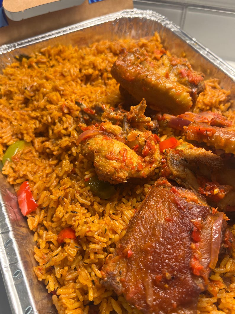 Nigerian Rich Jollof Rice - Etsy
