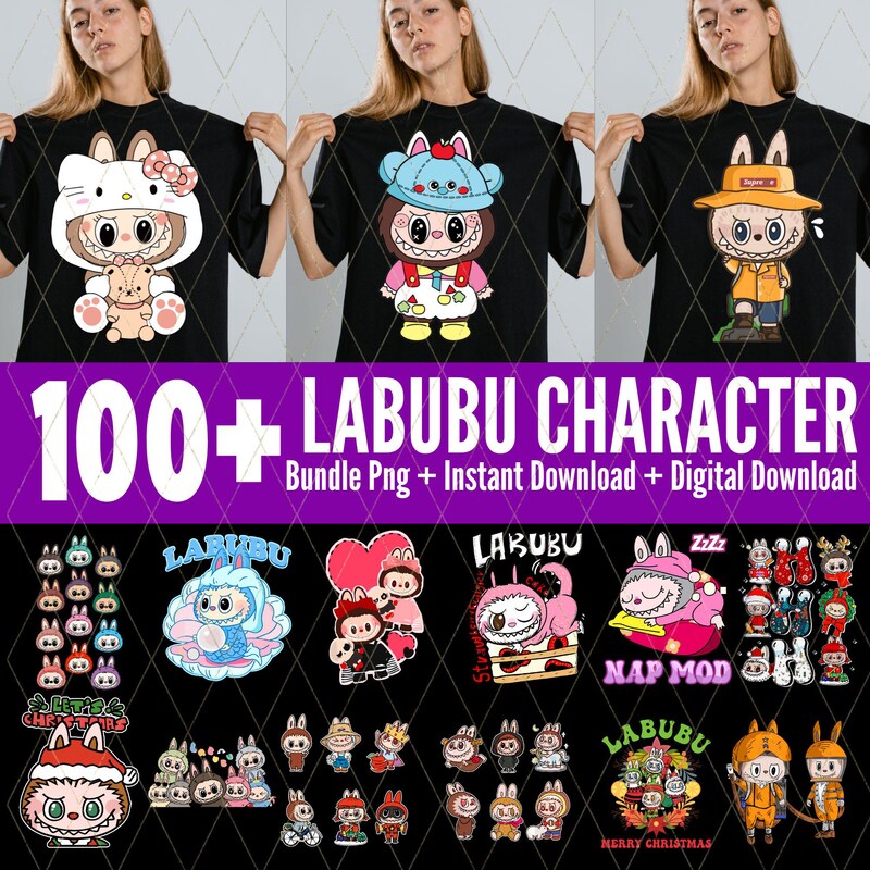 Labubu Vector - Etsy