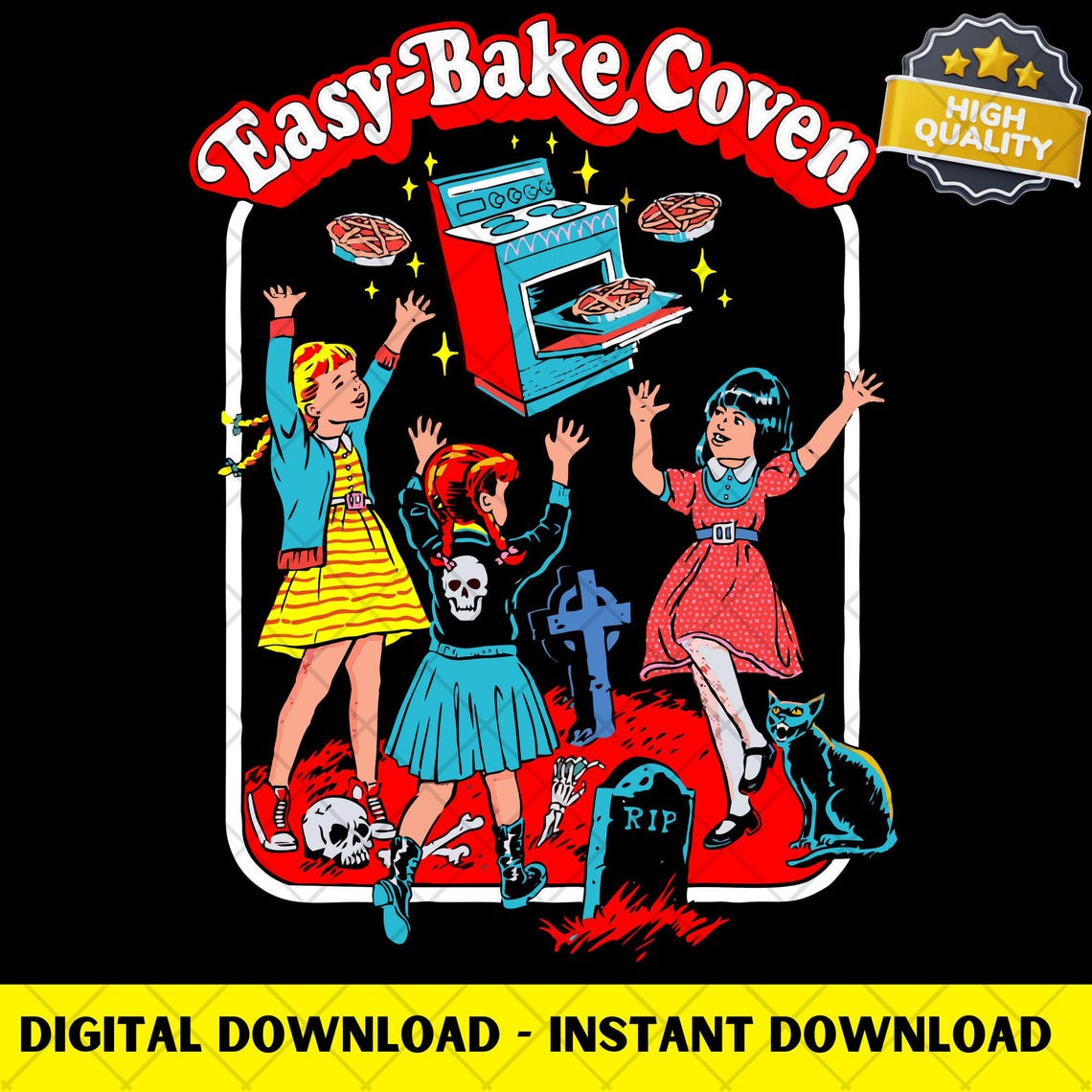 Easy Bake Coven Funny Christmas PNG Digital Download - Etsy