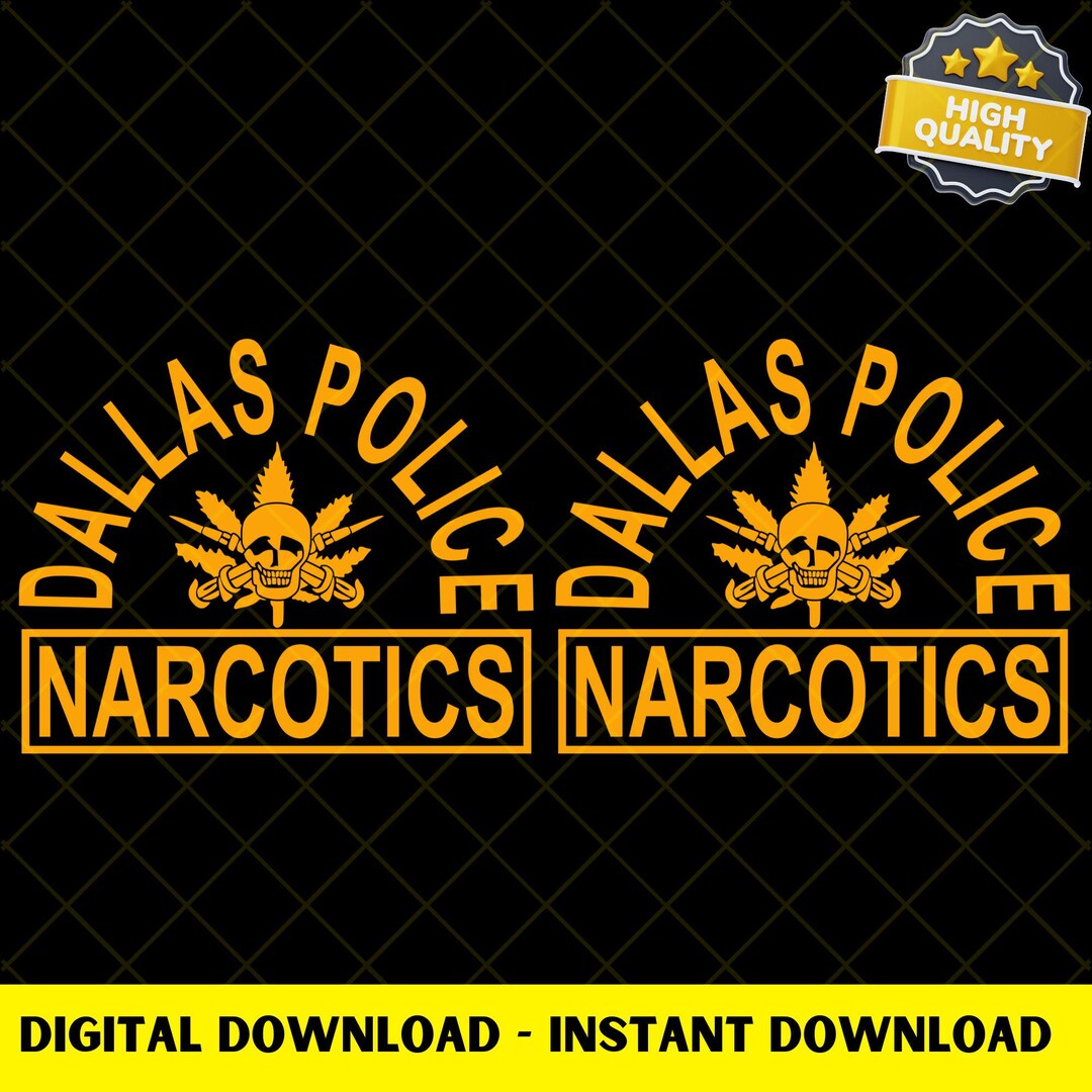 Narcotics Police Department Dallas Security Investigation PNG SVG, US ...