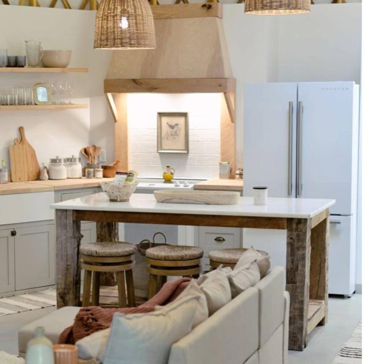 Custom Kitchen Island Rough Sawn Barn Timber - Etsy