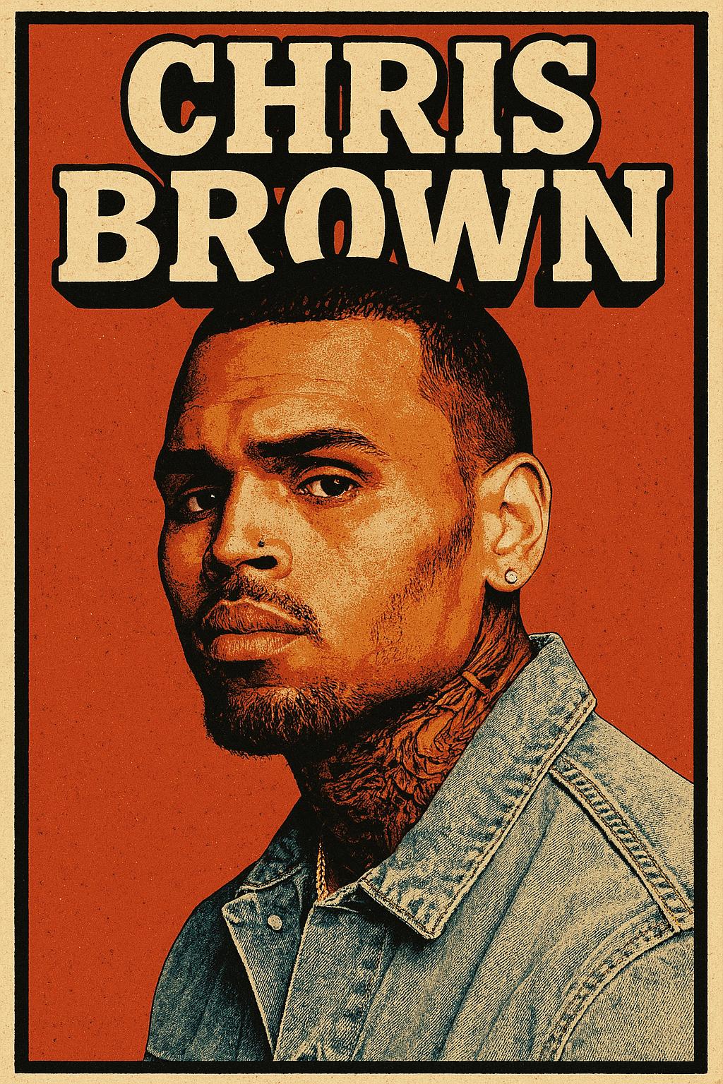 Chris Brown Poster 1 - Etsy
