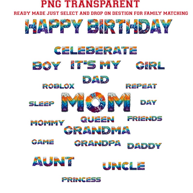 Roblox 10th Birthday Boy PNG Bundle (digital Download) - Etsy Australia