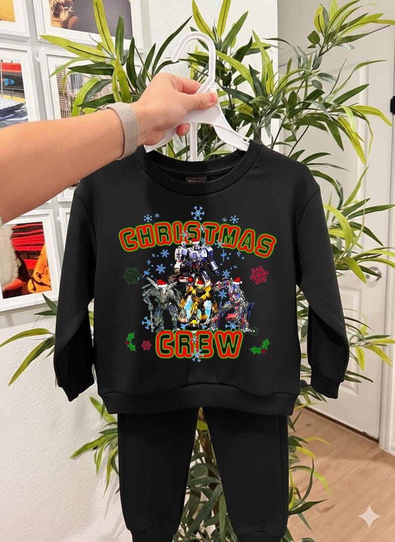 Transformers Christmas Crew PNG Bundle (digital Files) - Etsy