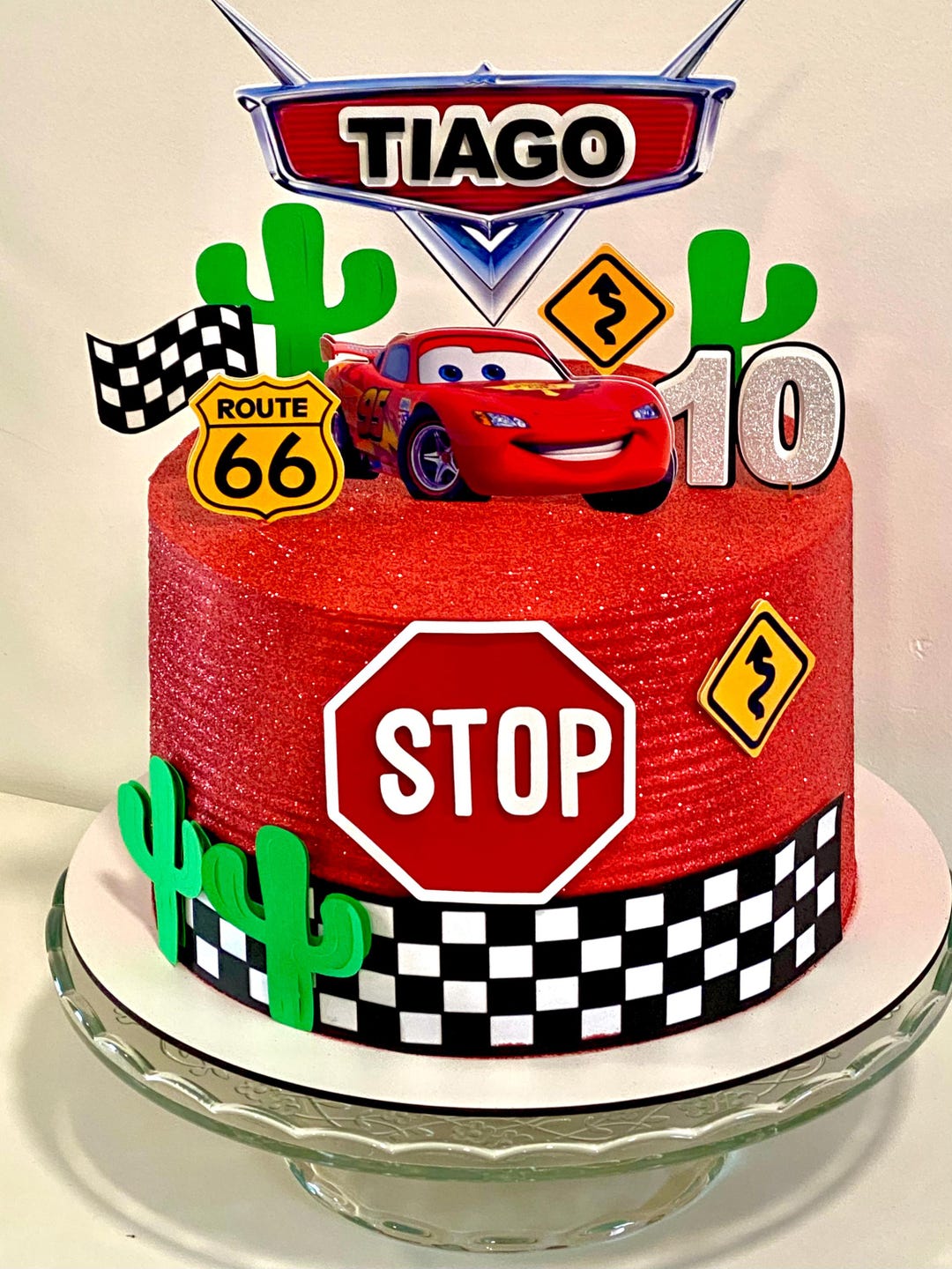 Topper Cars/ray Mcqueen - Etsy
