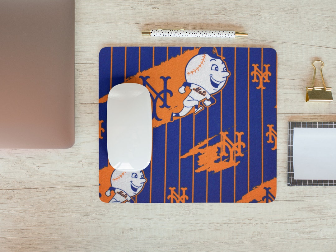 NY Mets MLB Retro Baseball Mousepad made With Licensed Fabric - Etsy