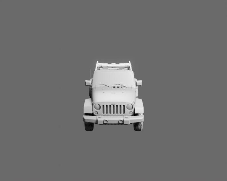 2010 Jeep Wrangler STL File – Detailed Off-roader With Interior 3D ...