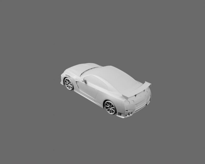 Nissan GTR Nismo 2022 STL File – High-performance Supercar 3D Printable ...