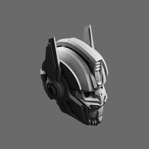 Optimus Prime Helmet STL – Transformers Cosplay 3D Printable Mask ...