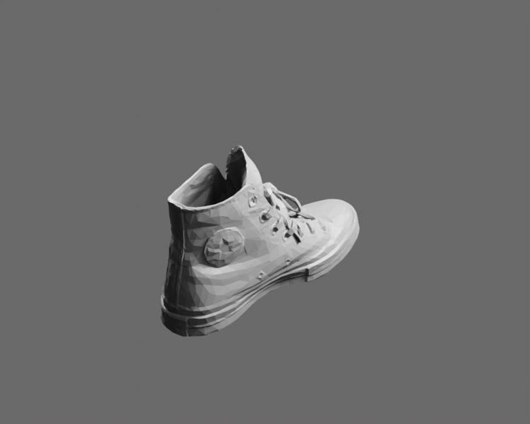 3D Shoe Scan STL File – Realistic Footwear Model for Printing - Etsy