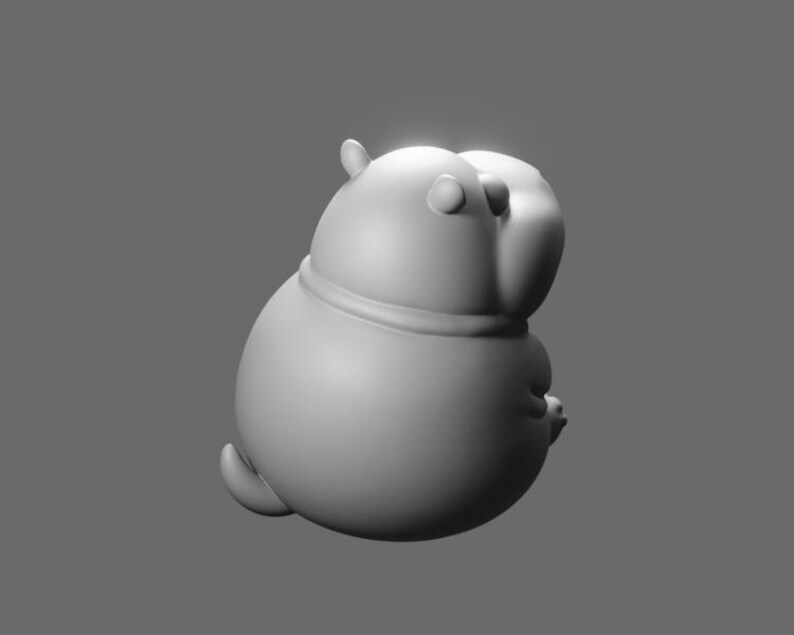 Squishy Hippo STL File – Cute Cartoon-style 3D Printable Model - Etsy