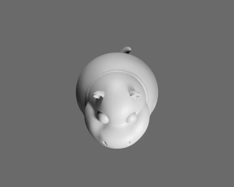 Squishy Hippo STL File – Cute Cartoon-style 3D Printable Model - Etsy