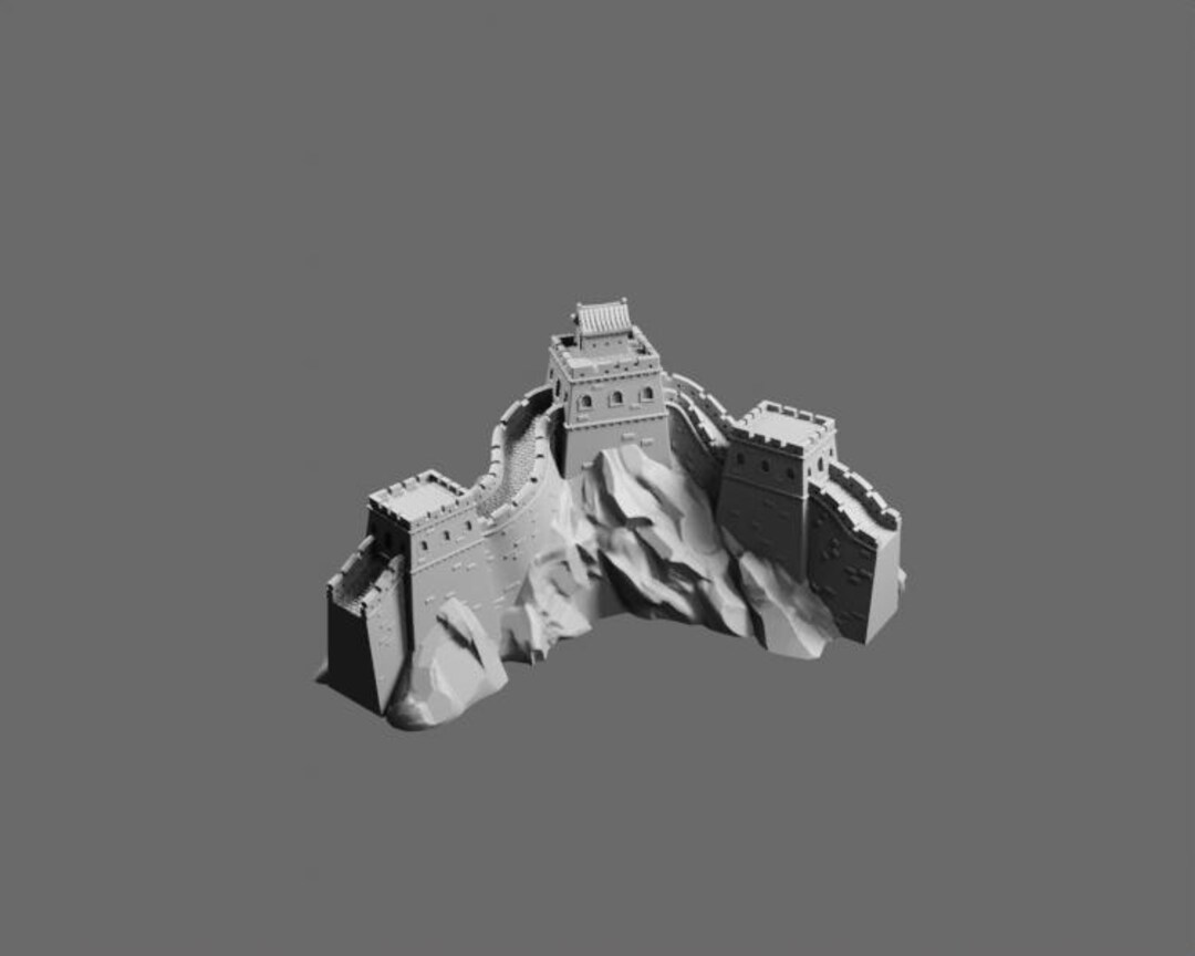 The Great Wall STL File – Historic Landmark 3D Printable Model - Etsy