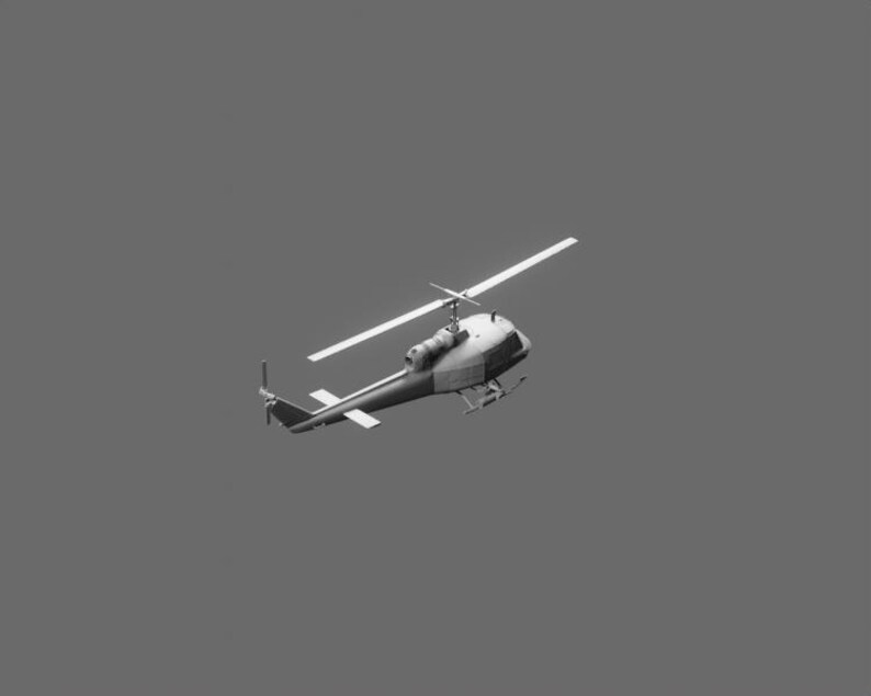 Helicopter STL File – 3D Printable Aircraft Model - Etsy Australia