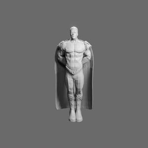 Homelander Animated STL File – Superhero Character 3D Printable Model ...