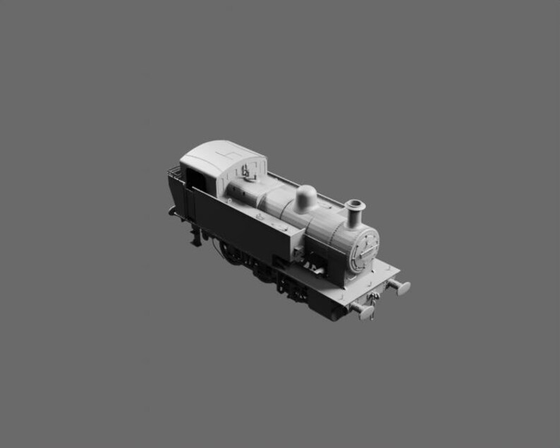 LMS 2F Fowler Dock Tank STL File – Classic Locomotive 3D Printable ...