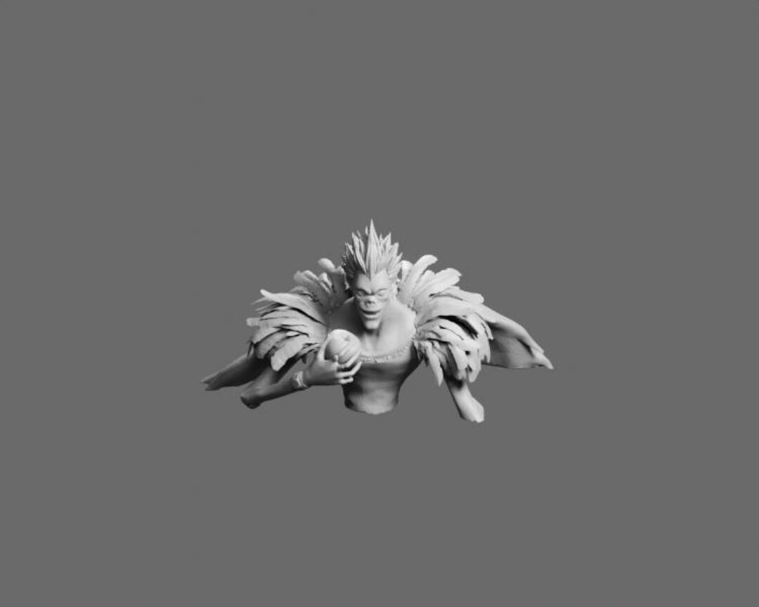 Ryuk STL File – Death God Anime Figure 3D Printable Model - Etsy