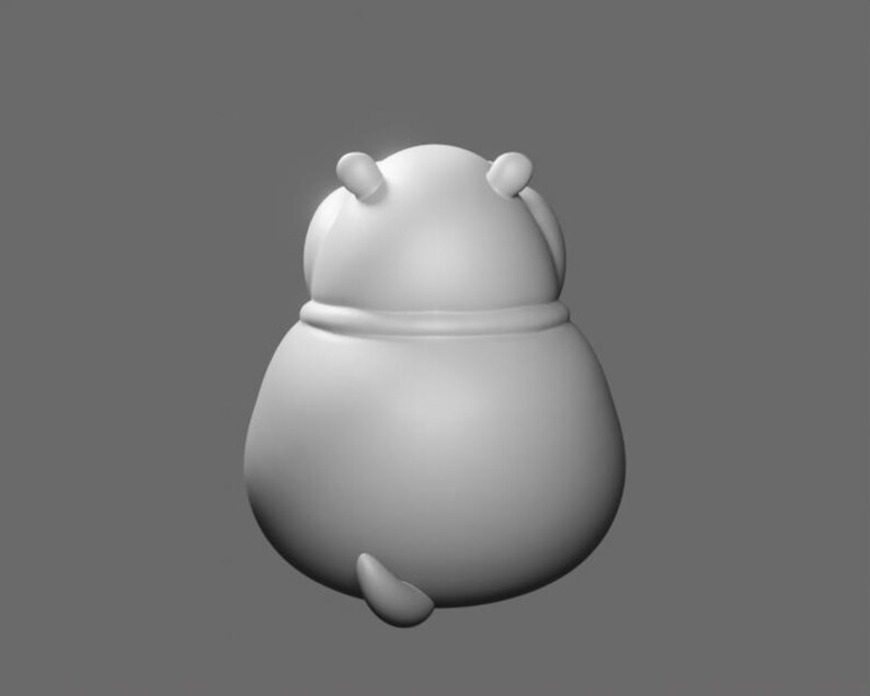 Squishy Hippo STL File – Cute Cartoon-style 3D Printable Model - Etsy