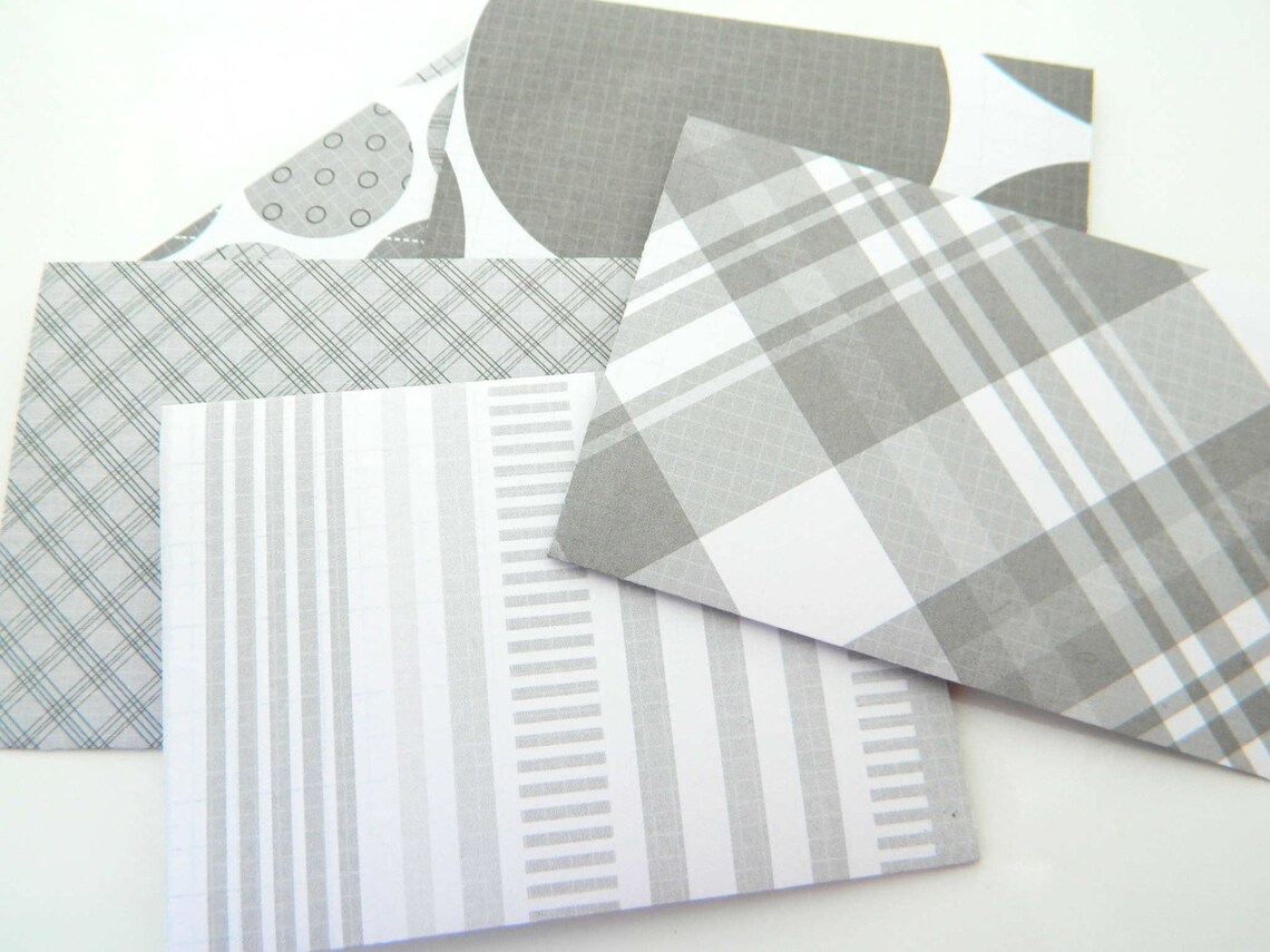 Paper Envelopes - Handmade Gift Card Envelopes. Set of 10. Thank You ...