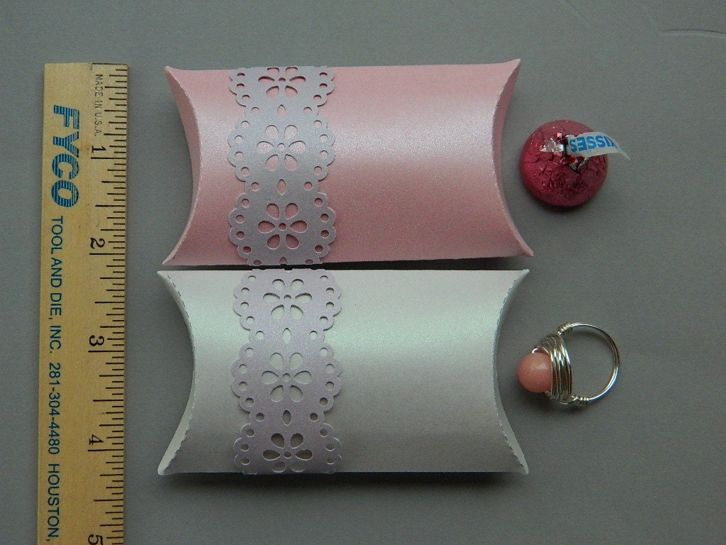 Hot Pink Gift Wrap Pillow Boxes, Package of 15, Pink Boxes, Hot Pink ...