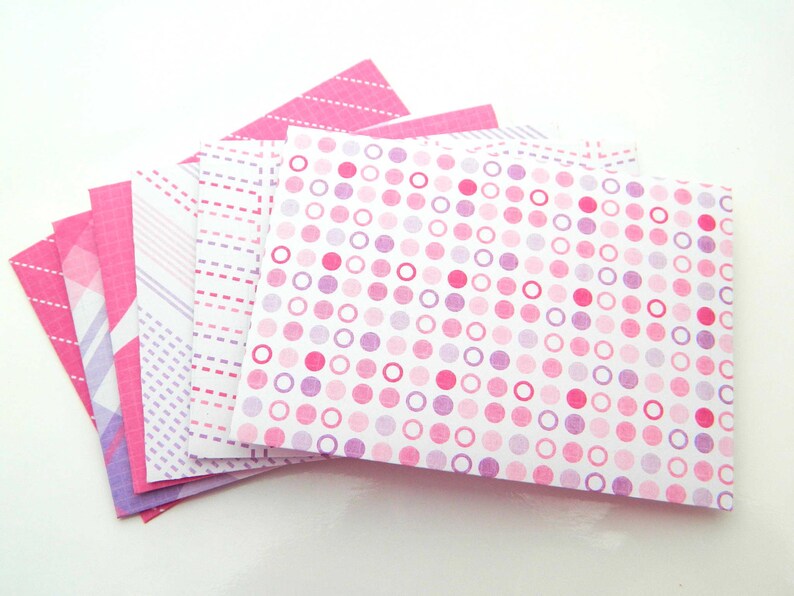 Small Envelopes, Handmade Gift Envelopes. Set of 6, Thank You Note ...