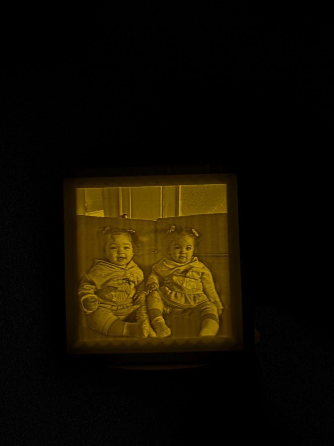 Custom Lithophane Light Box, Personalized Family Portrait LED Lamp ...