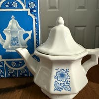 Vintage Hall Mccormick Teapot in Burgundy, Collectible Cottagecore ...