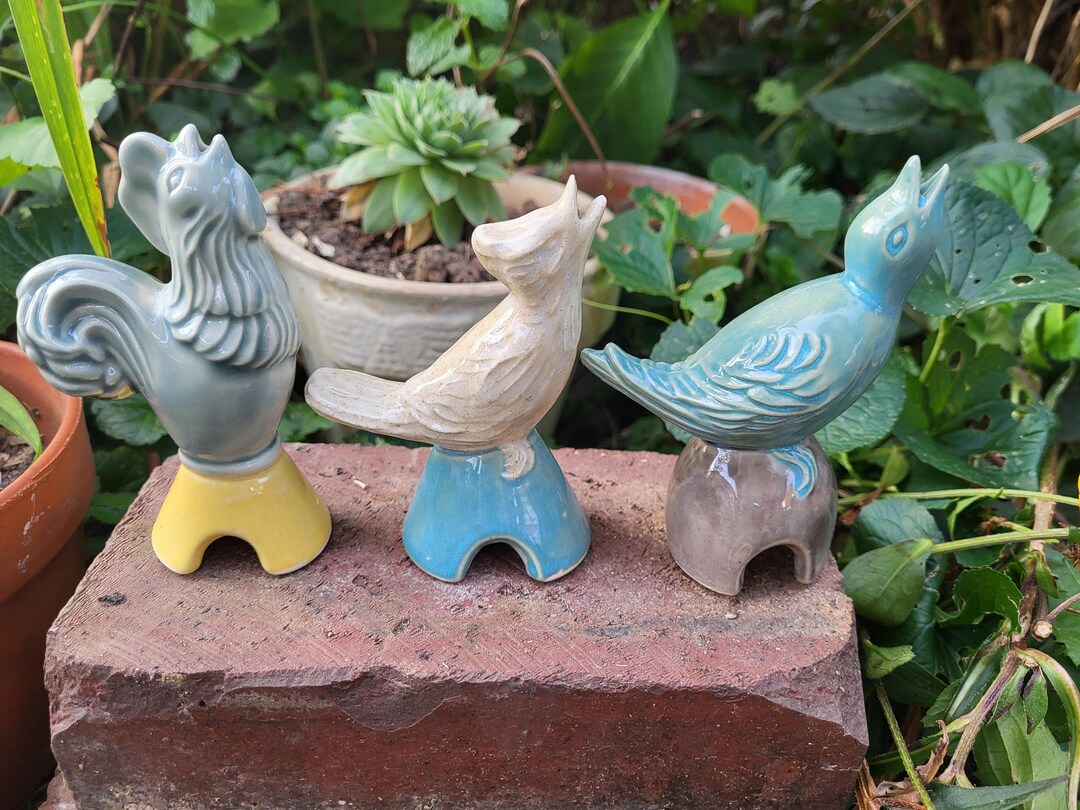 Pie Bird Ceramic Kiln Fired Stoneware Pie Bird Pie Birds Glazed and ...
