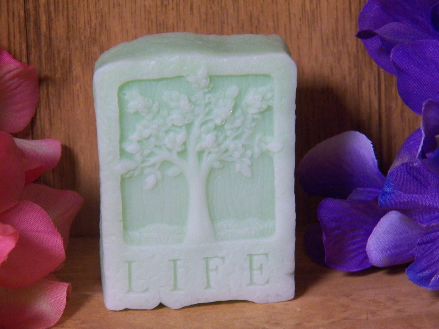 Life tree of life soap glycerin soap floral soap Coconut Lime | Etsy
