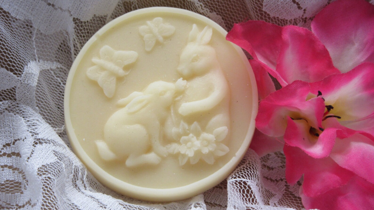 Oh so Sweet Bunny & Butterflies Soap Easter Soap Decorative - Etsy
