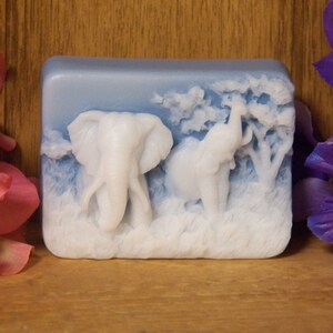 Beautiful Elephants Soap Scented in Cranberry Elephant Decorative Gifts ...