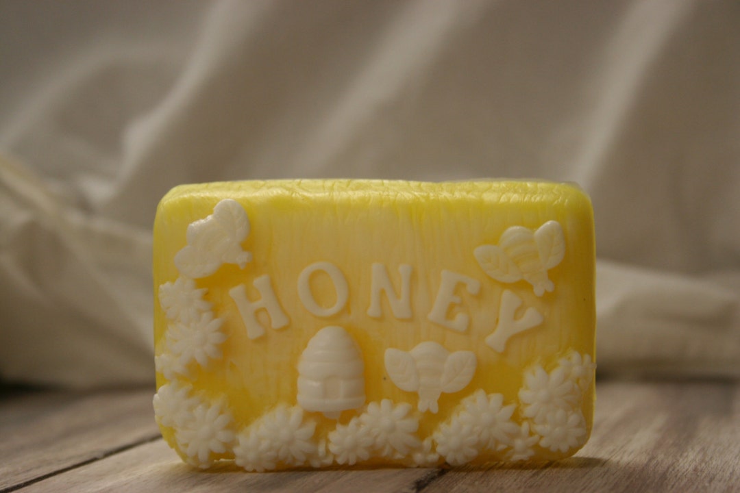 Honey Bee Soap Glycerin Soap Scented in Baby Bee Buttermilk Garden ...
