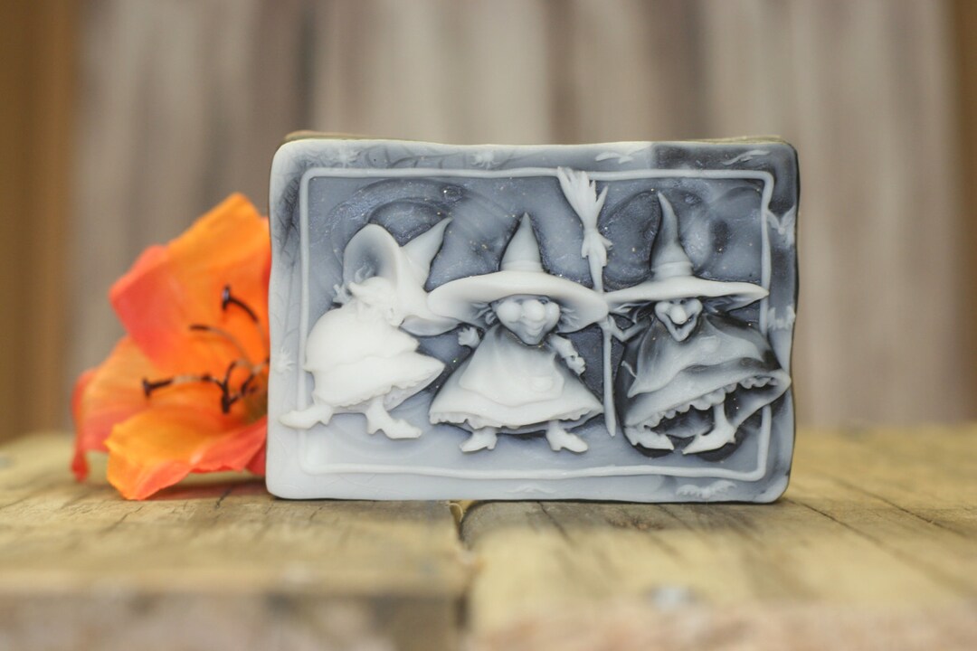 Three Silly Witches Soap Glycerin Soap Scented in Witches Brew Samhain ...
