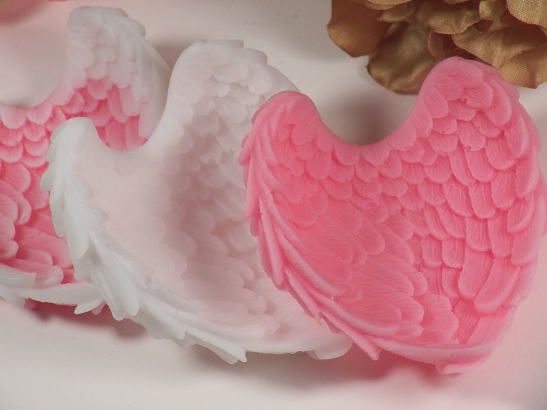 Angel Wings Soap Heart Wings Soap Valentine Feathers Baby Love Angels ...