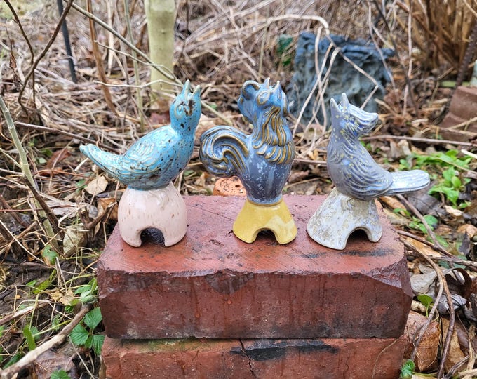 Pie Bird Ceramic Kiln Fired Stoneware Pie Bird Pie Birds Glazed and ...