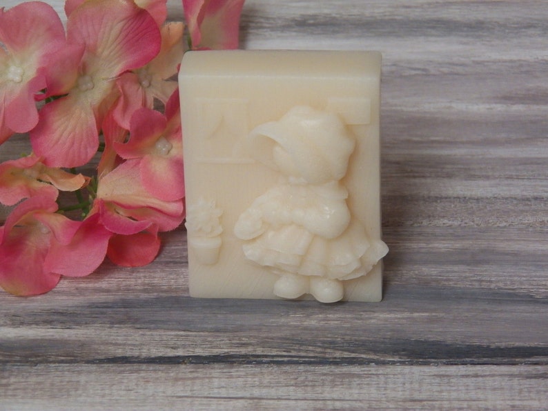 Rag Doll Soap Lovely Little Girl Bonnet Farm House Dress - Etsy