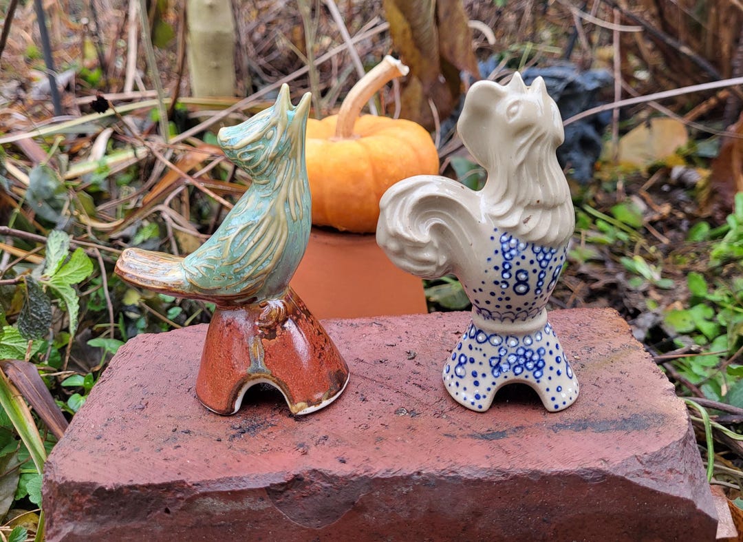 Pie Bird Ceramic Kiln Fired Stoneware Pie Bird Pie Birds Glazed and ...