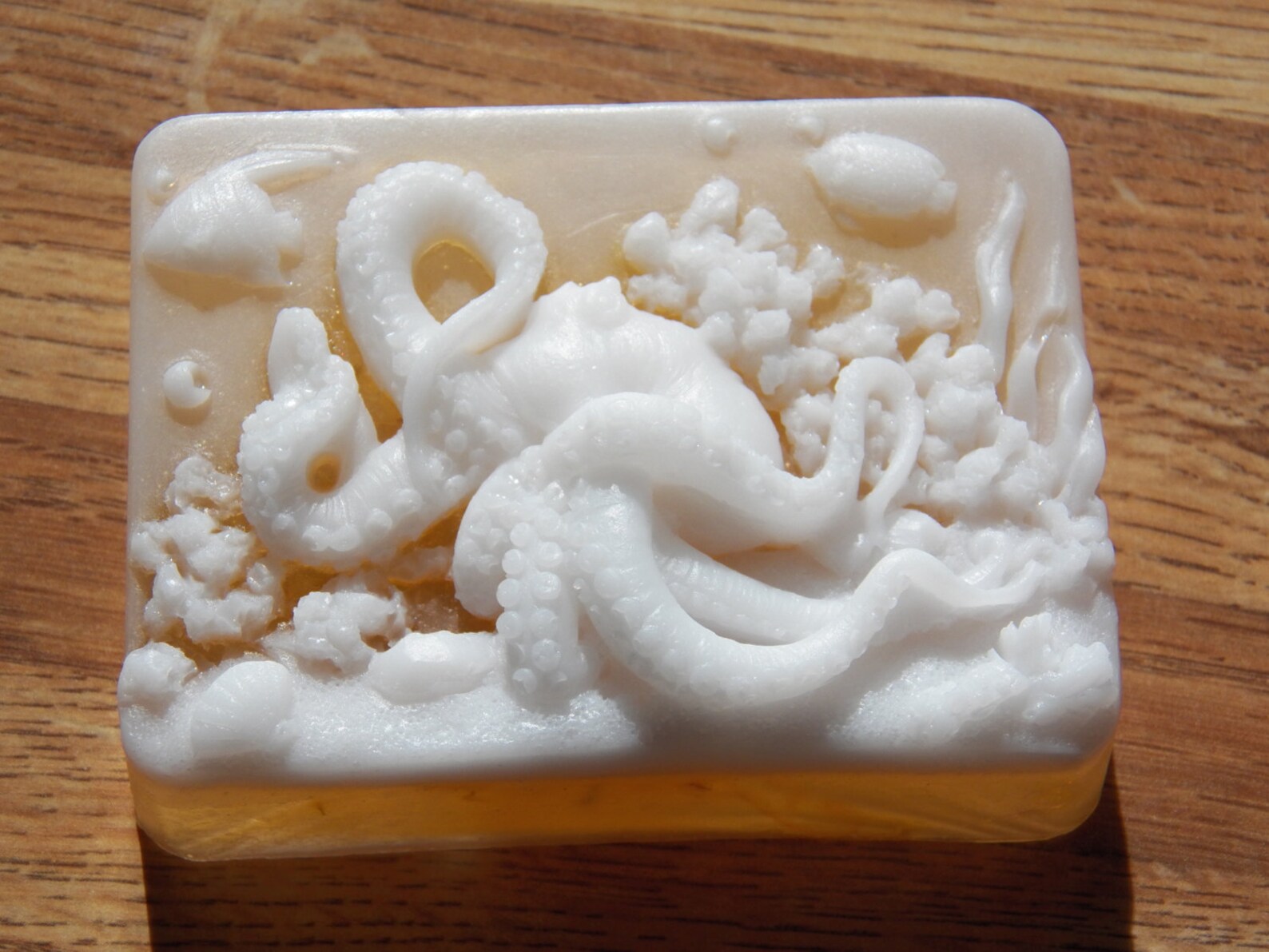 Gorgeous Octopus Calendula Honey Soap Sea Soap Under the Sea - Etsy