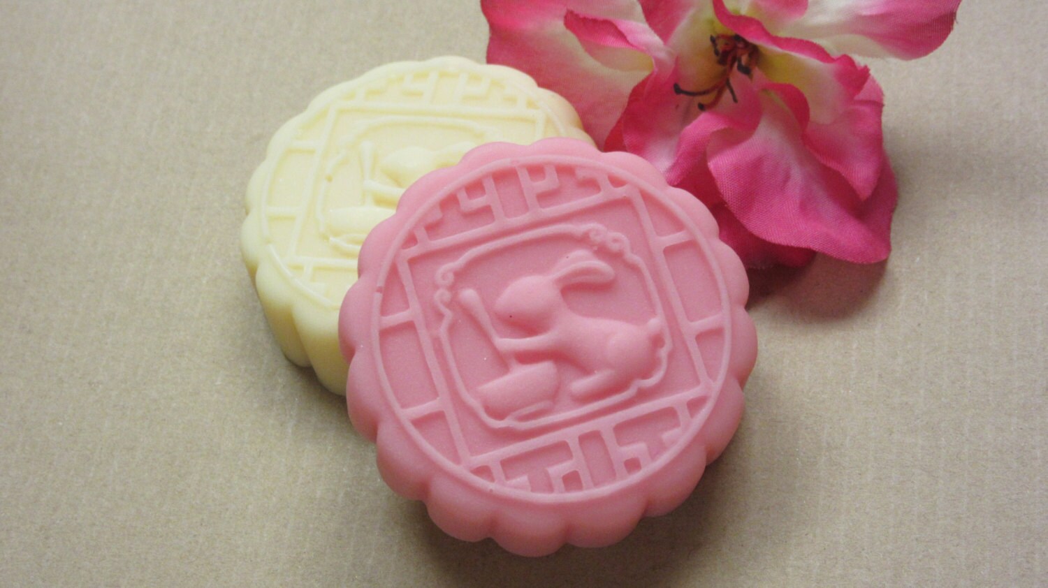 Bunny Rabbit Soap Glycerin Soap Scented in Sweet Pea the - Etsy