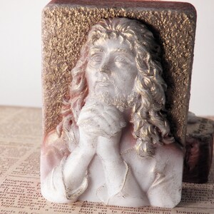 Jesus Soap Praying Glycerin Soap Religious Handmade Soap Decorative ...