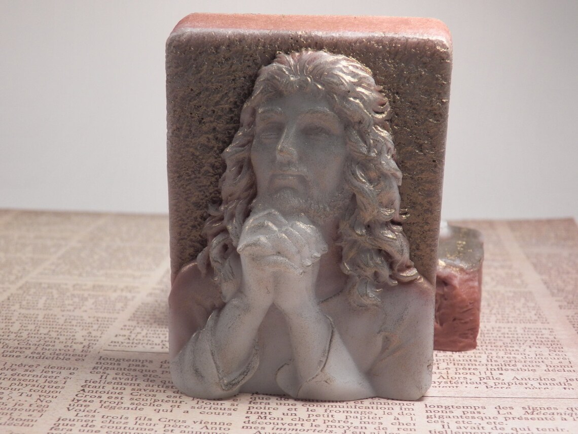 Jesus Soap Praying Glycerin Soap Religious Handmade Soap | Etsy