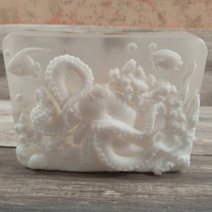Gorgeous Octopus Soap Lavender Buds Deep Blue Sea Scented in Ocean ...