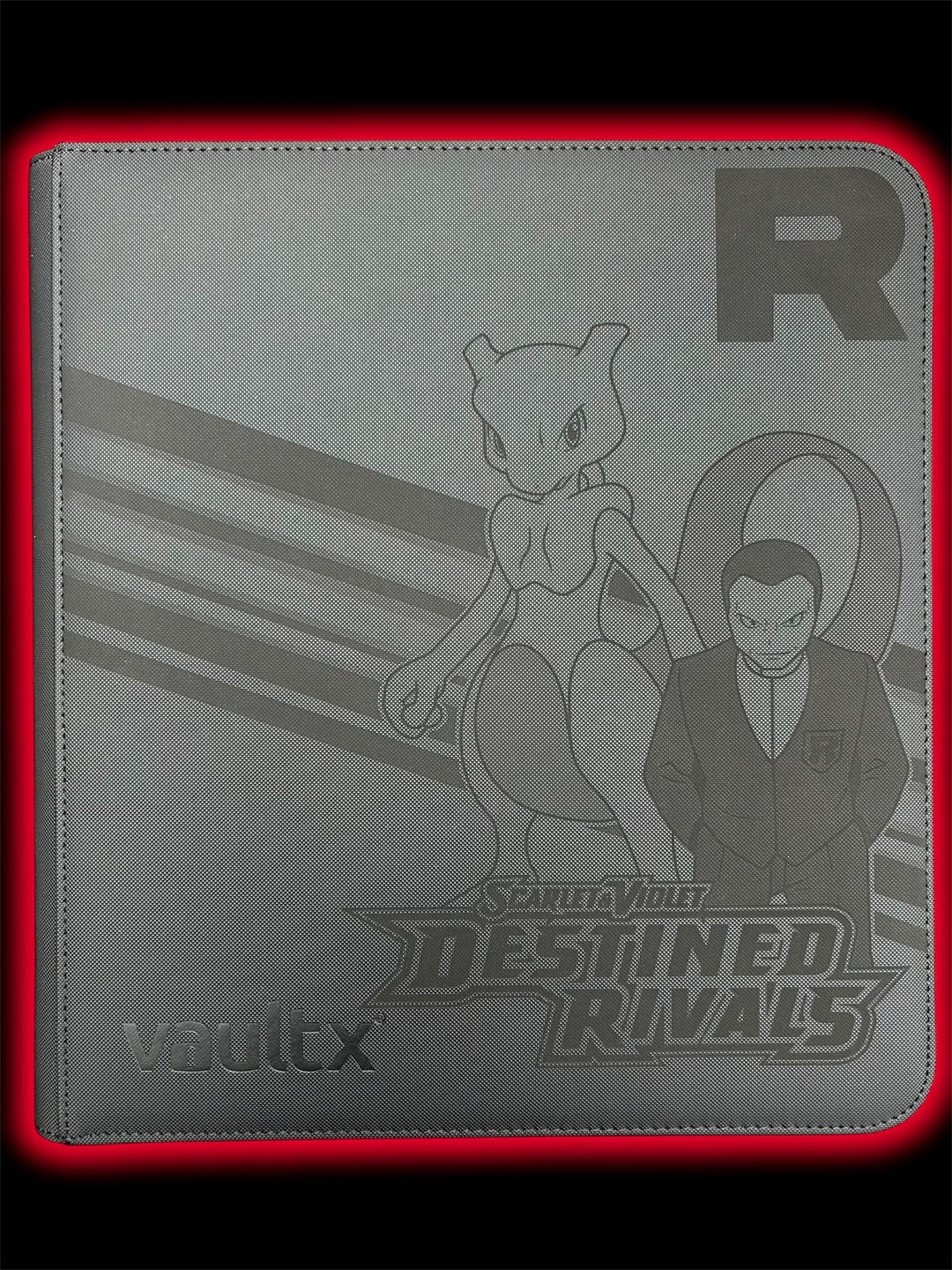 Laser Engraved Pokémon Vault X Binder – Destined Rivals, 480 Card Slots ...