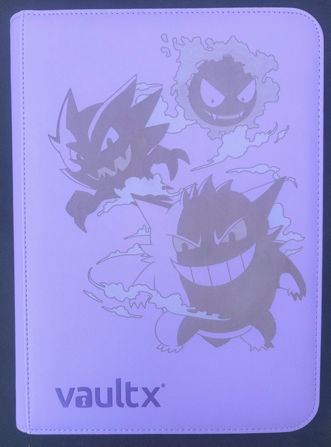 Pokemon Gengar -custom-laser Engraved- Vault X Binder (just Purple, 9 ...