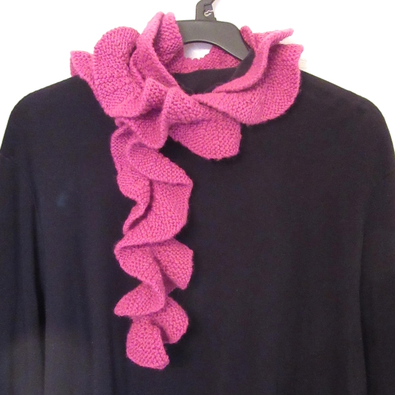 Ruffle Scarf Yarn - Etsy